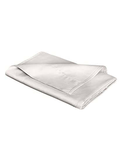 fleuresse Plain Colours Flat Sheet, Mako satin, Porcelain, Special ...