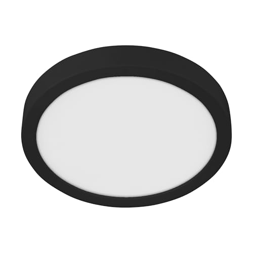 Eglo LED Flush Ceiling Light Fueva 5, Ø 11 inches, Round Bathroom ...