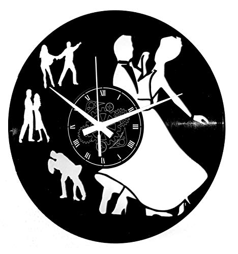 Instant Karma Clocks - Ballroom Dance Wall Clock - Elegant Dancers ...