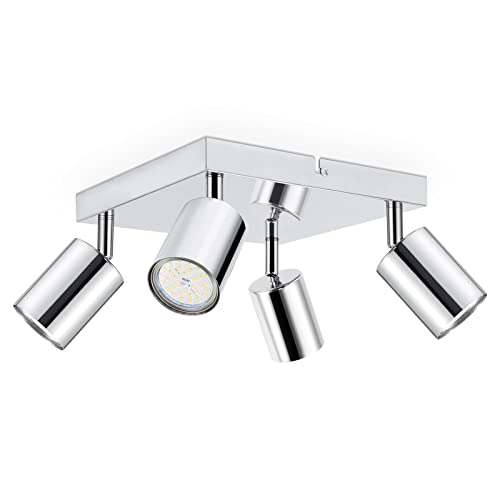 Dehobo Ceiling Spotlight Indoor in Polished Chrome, Kitchen Lights ...