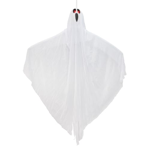 Global Gizmos 46179 Hanging Ghost Decoration/Light & Sound Effects ...