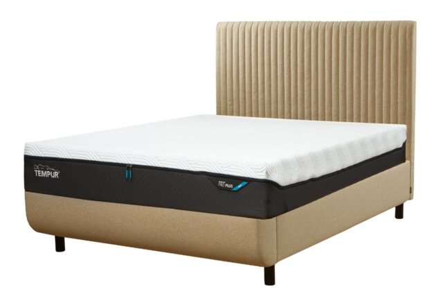 TEMPUR Arc Static Disc Bed with Vertical Headboard by And So To Bed ...