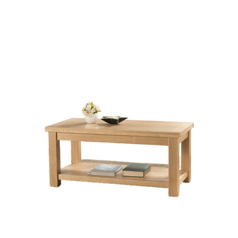 Navarro Large Coffee Table With Shelf by Andersons of Inverurie ...