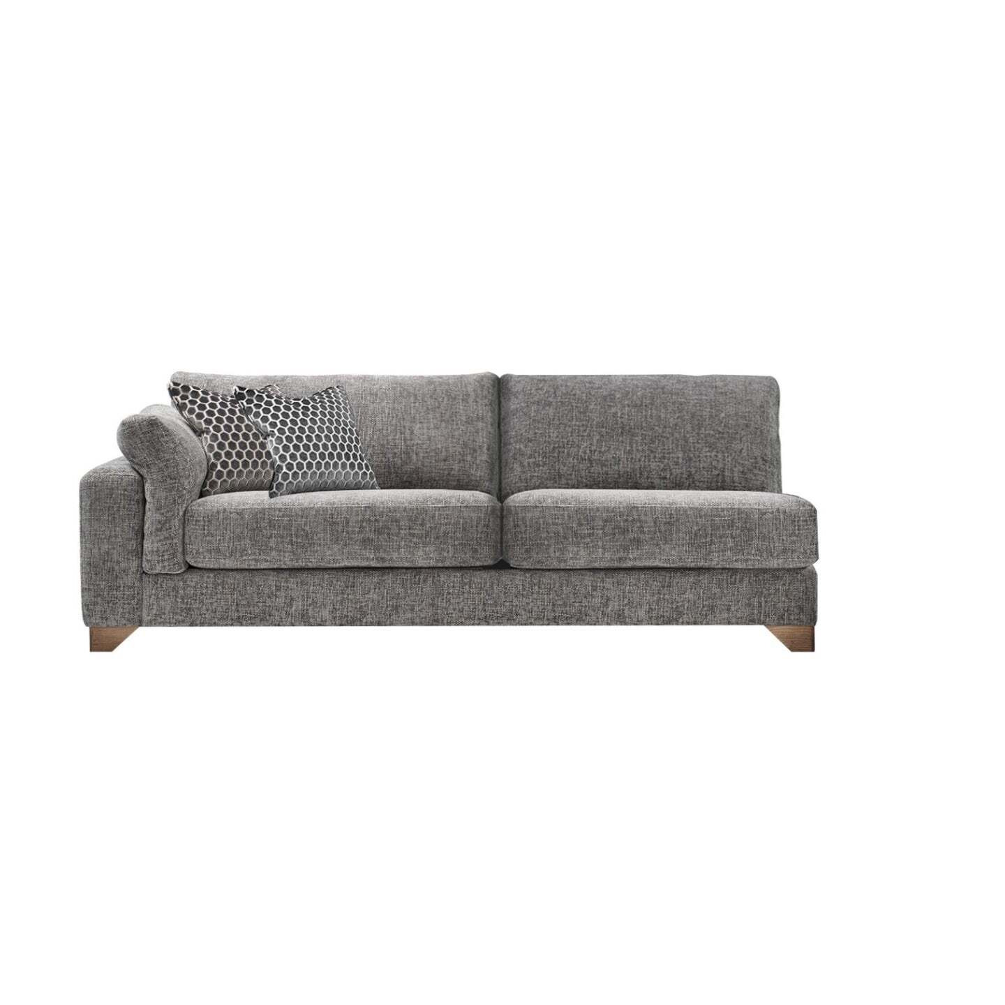 Maxine 3 Seater End LHF Sofa - Chunki Midnight by Andersons of ...