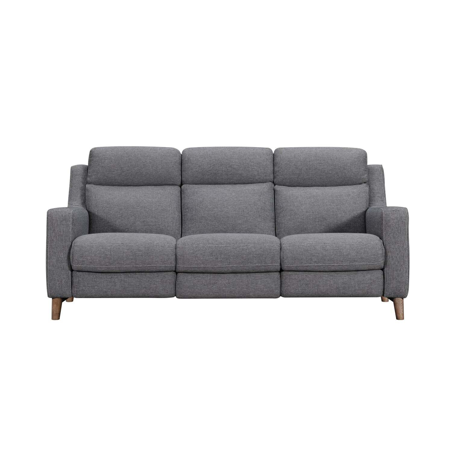Callie 3 Seater Fabric Reclining Sofa - Forest F20 TX2580 / Electric ...