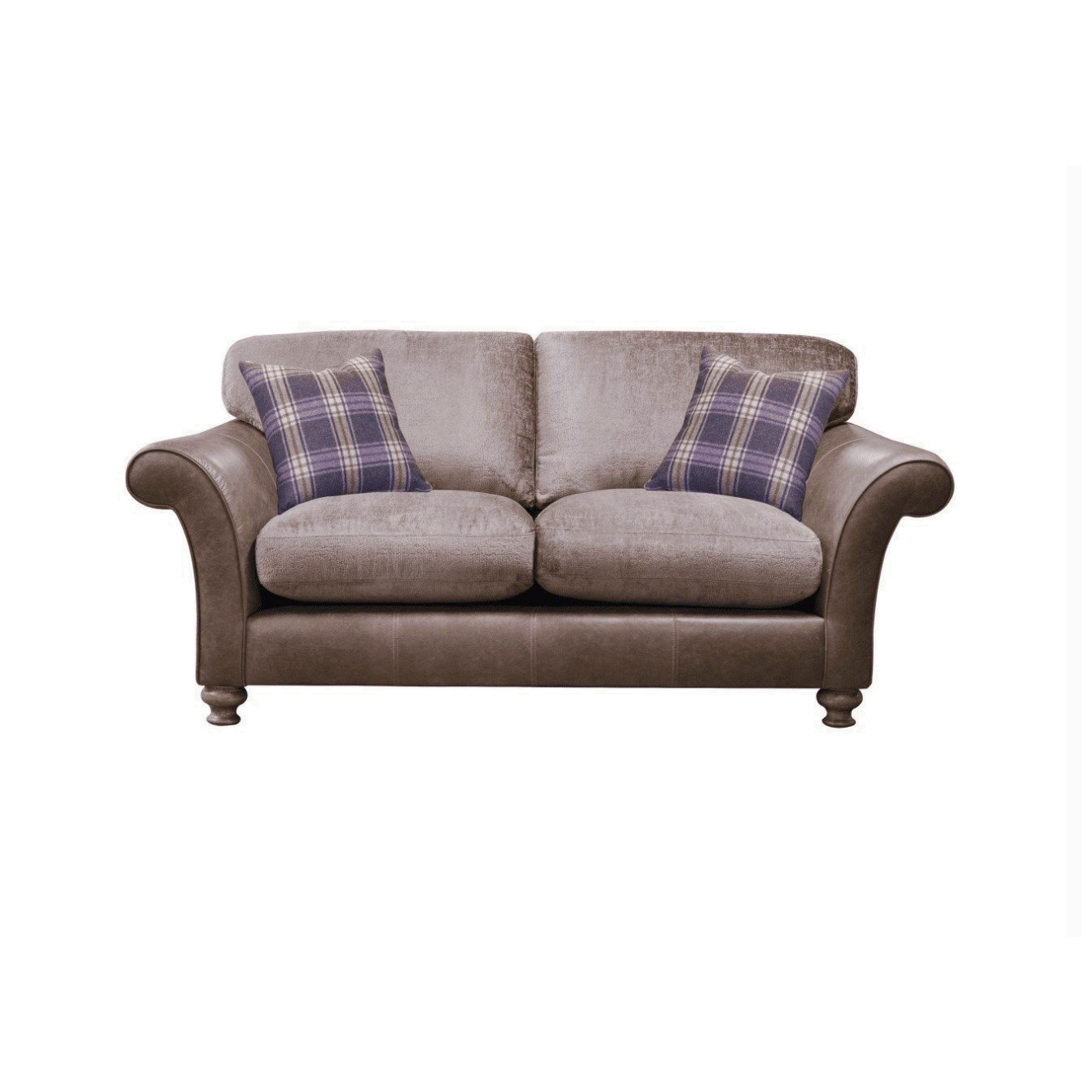 Alexander & James Blake 2 Seater Standard Back Sofa - Satchel Pepper ...
