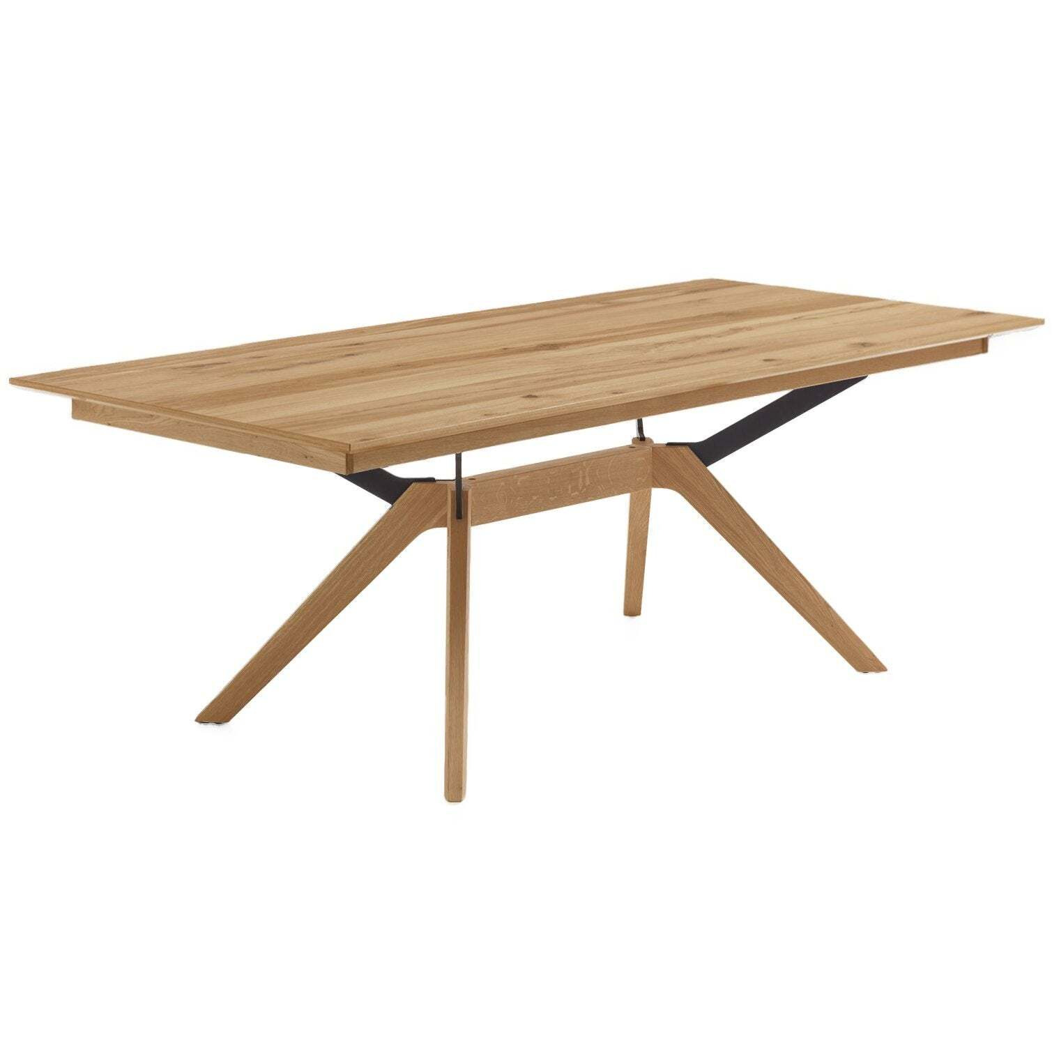 Venjakob 220-320cm Extending Dining Table ET142 Goa - Wild Oak Light ...