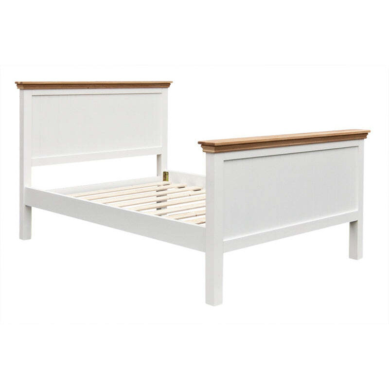 Berwick High End Bed Frame - Edwardian Oak / Super King (122 x 197 x ...