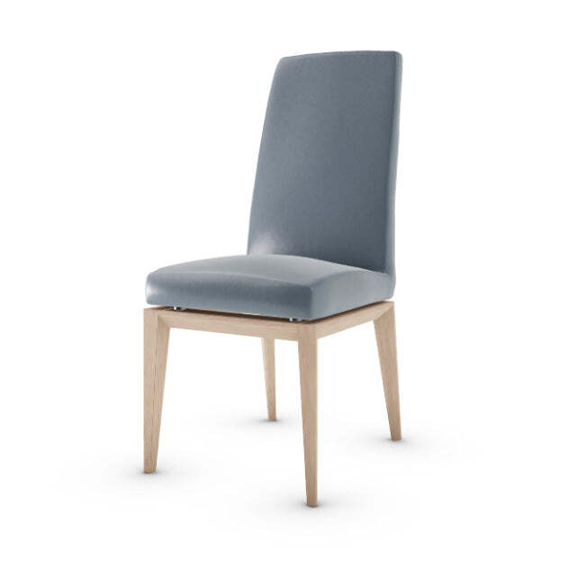 Calligaris Bess CS1294 Dining Chair - Skuba Taupe / P201 Walnut by ...