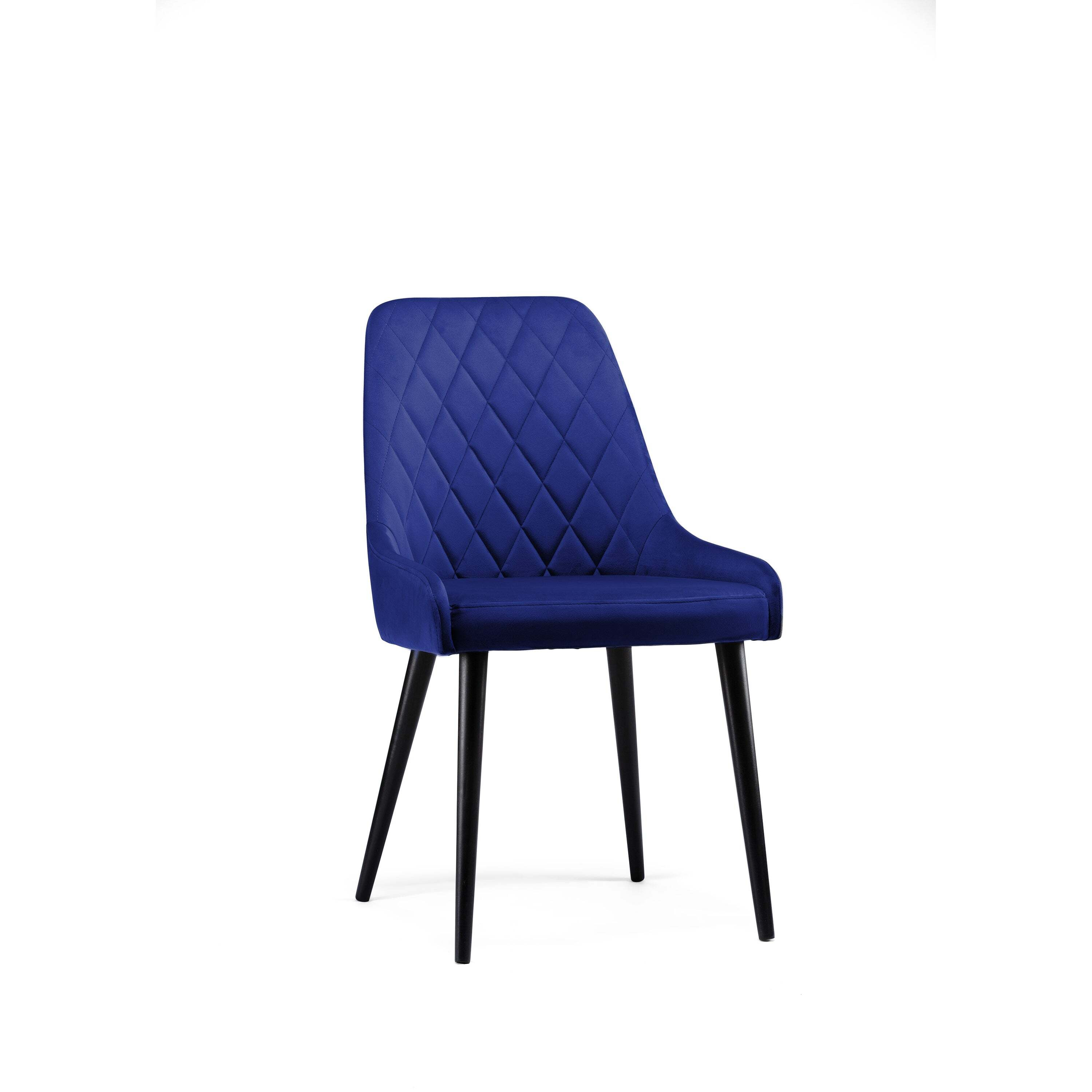 Marola Velvet Dining Chair - Royal Blue by Andersons of Inverurie ...