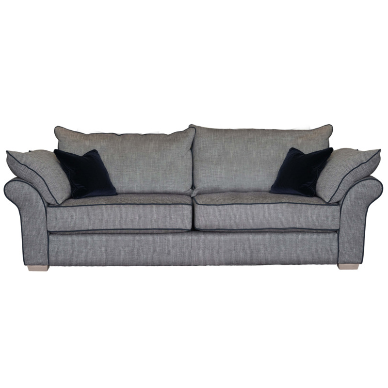 Collins & Hayes Miller Large Sofa - Harmony Andesite / Geneva Vintage Eucalyptus by Andersons of ...