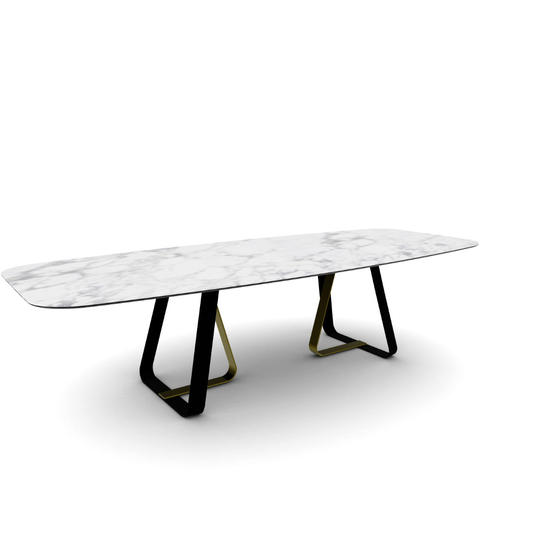 Calligaris Sunshine CS4128-FB MTO 300cm Dining Table - P94 Matt Optic ...