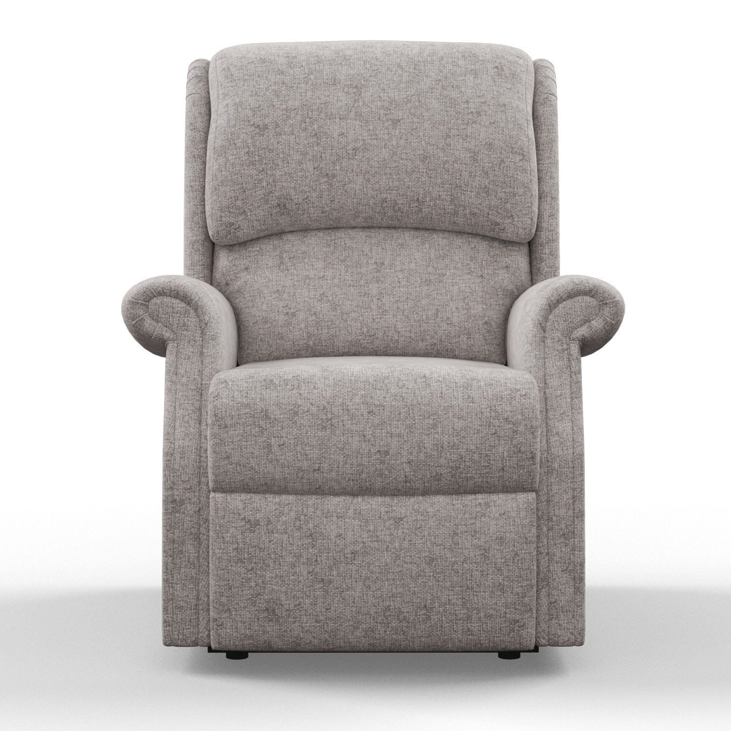 Celebrity Regent Grand Size Fabric Electric Recliner - Atlanta Haze ...