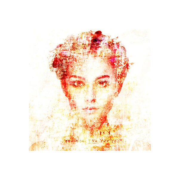 Red Silhouette, Plexiglass Artwork, 100cm x 100cm, Multicoloured/Red ...