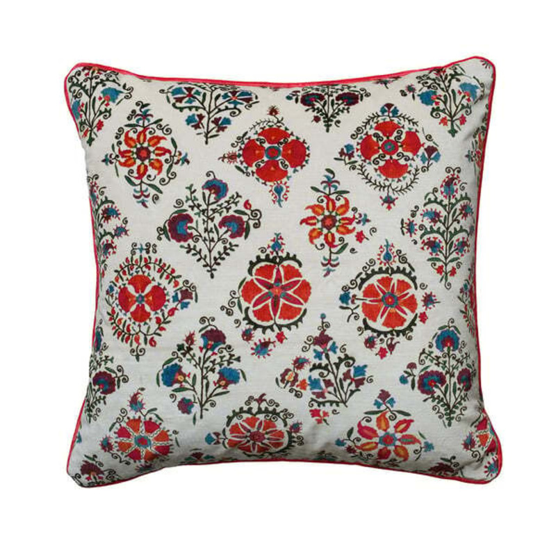 Kermina Multi, Sustainable Feather, Cushion, 55cm x 55cm - Andrew ...
