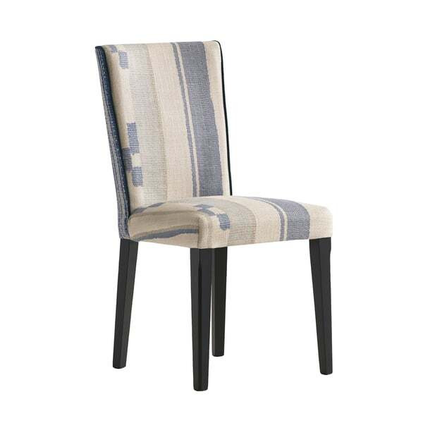 Addington Indus Denim, Dining Chair - Andrew Martin Indus Denim Cotton ...