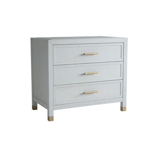 Raffles Nightstand White, Chest of Drawers - Andrew Martin by Andrew ...