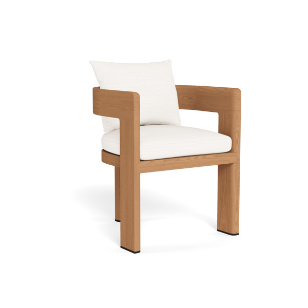 Caicos Dining Chair w/ Arms Teak - Andrew Martin by Andrew Martin ...