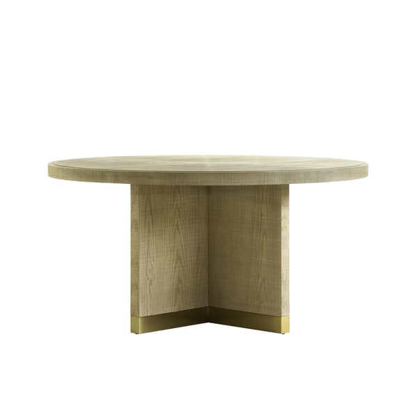 Raffles Round Dining Table Natural, Dining Table, Round - Andrew Martin ...