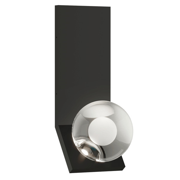 Mina Wall Light Nightshade Black, Wall Light - Andrew Martin by Andrew ...