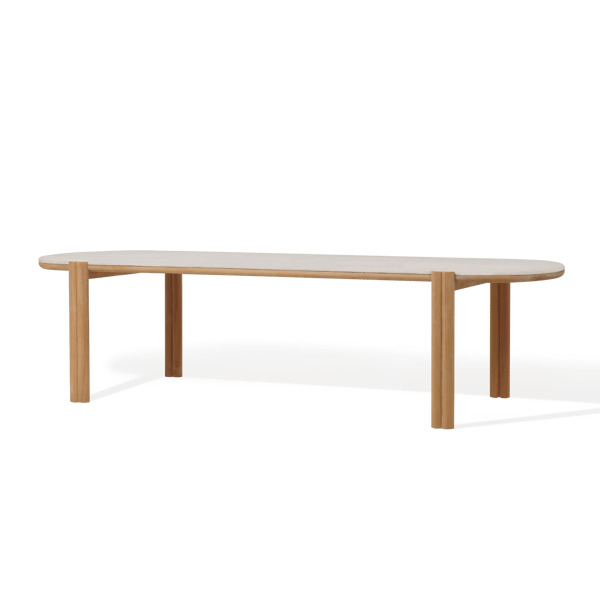Cove Dining Table - Andrew Martin by Andrew Martin | ufurnish.com