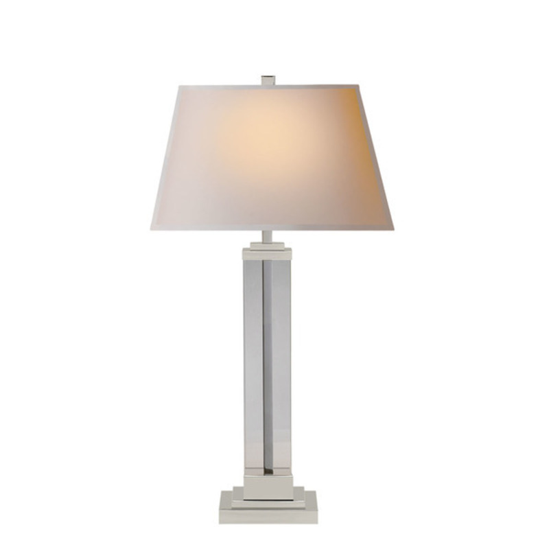 Wright, Table Lamp, Polished Nickel and Glass - Andrew Martin by Andrew ...