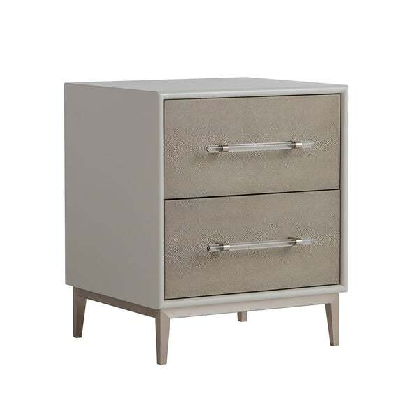 Alice, Bedside Table, Grey - Andrew Martin by Andrew Martin | ufurnish.com