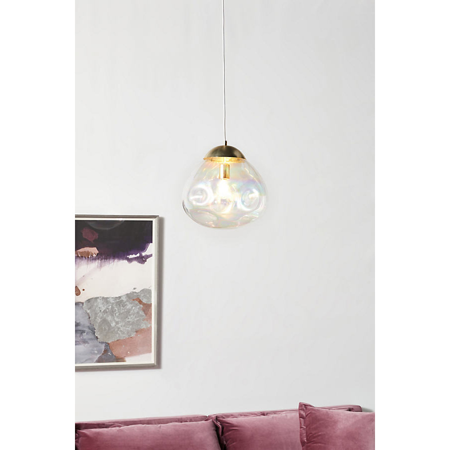 McKenzie Iridescent Large Pendant Ceiling Light by Anthropologie ...