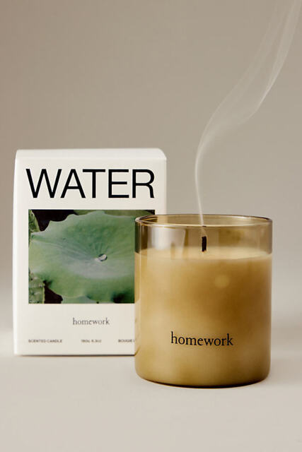 Homework Water Glass Candle by Anthropologie | ufurnish.com