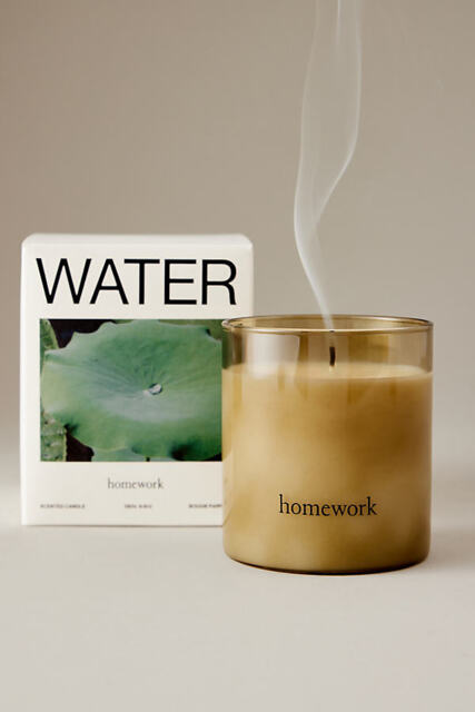 Homework Water Glass Candle by Anthropologie | ufurnish.com