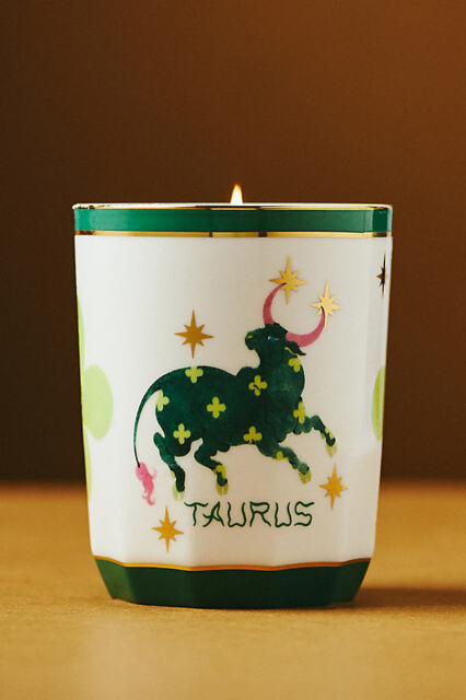 Lou Benesch Stargazer Zodiac Boxed Candle by Anthropologie | ufurnish.com