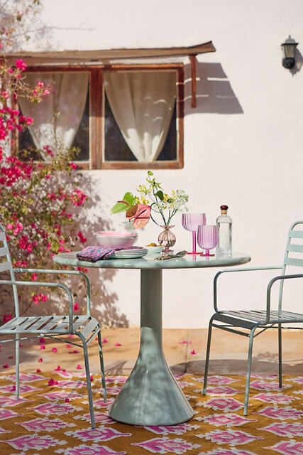 Penelope Round Outdoor Dining Table by Anthropologie | ufurnish.com