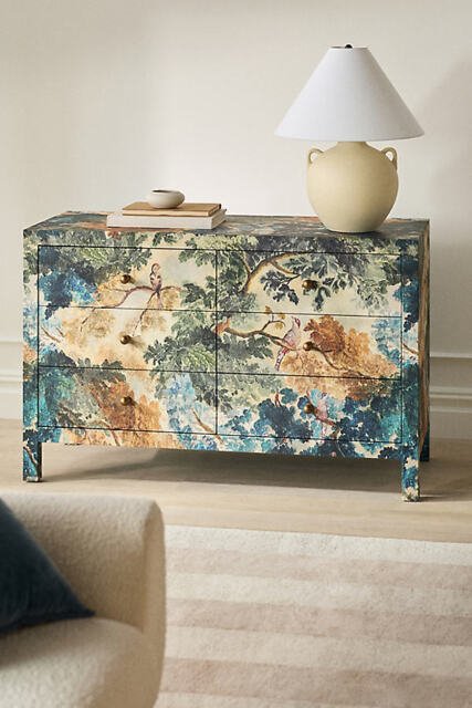 Hale Canvas Six-Drawer Chest of Drawers by Anthropologie | uFurnish.com