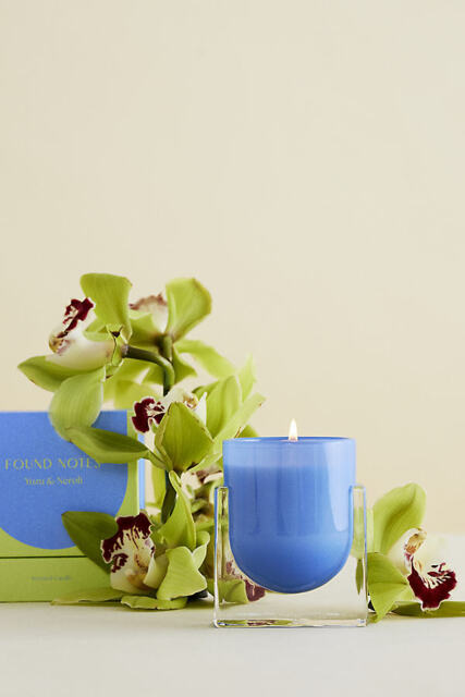 Found Notes Floral Yuzu & Neroli Boxed Candle by Anthropologie ...