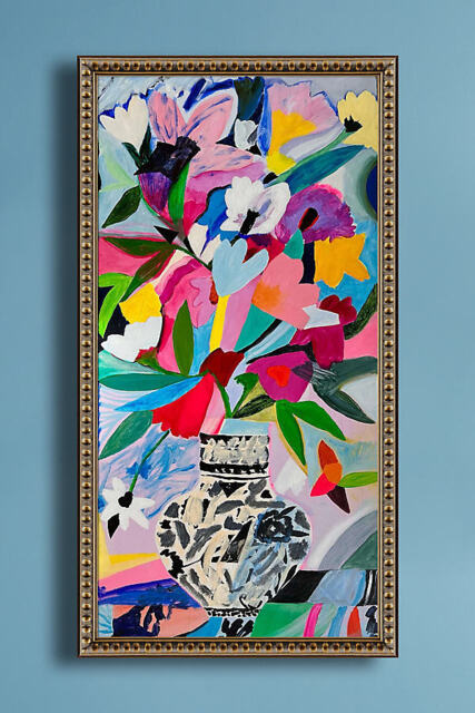 Shangri-La Blooms by Kaitlin Johnson Wall Art by Anthropologie ...