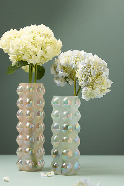 Handblown Bubble Glass Vase by Anthropologie | ufurnish.com