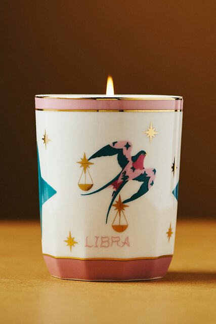 Lou Benesch Stargazer Zodiac Boxed Candle by Anthropologie | ufurnish.com