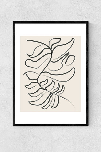 Flower Love Child Sprung Wall Art Print by Anthropologie | ufurnish.com