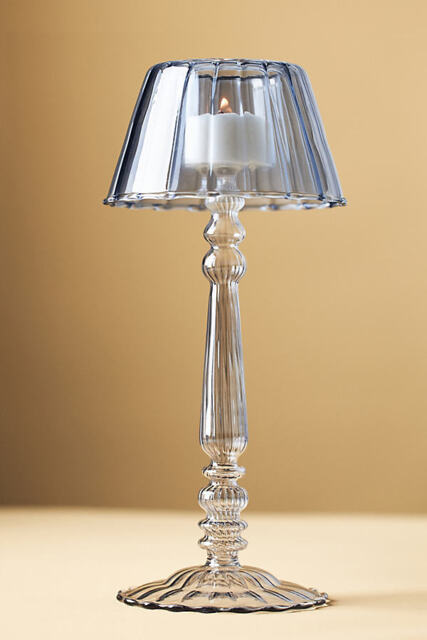 Maisy Glass Lamp Candle Holder by Anthropologie | ufurnish.com