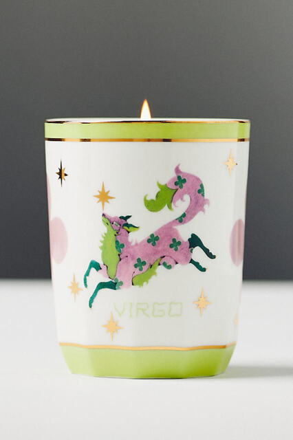 Lou Benesch Stargazer Zodiac Boxed Candle by Anthropologie | ufurnish.com