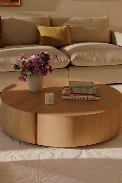 Raphael Round Coffee Table by Anthropologie | ufurnish.com