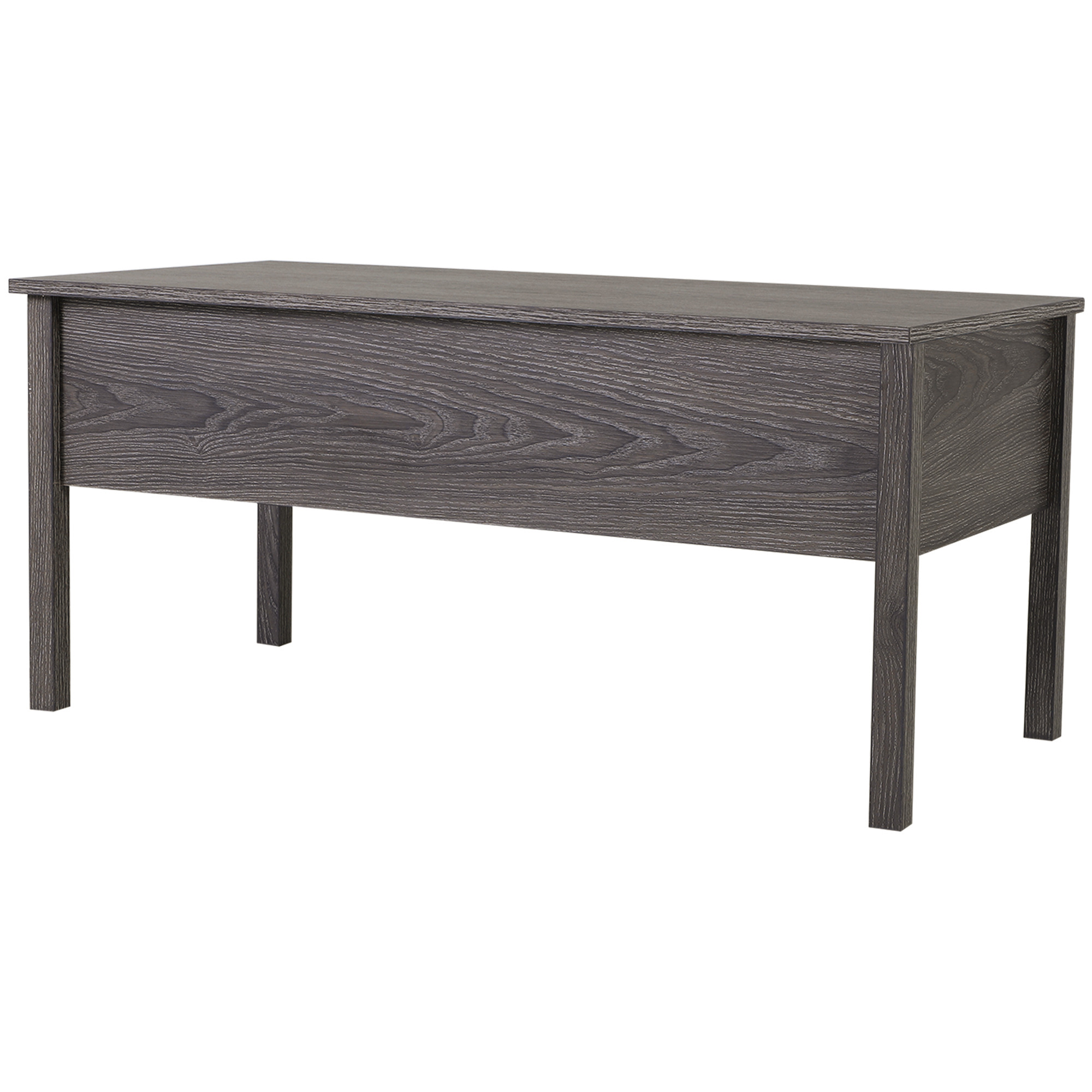 HOMCOM Modern Lift Top Coffee Table with Storage Compartment ...