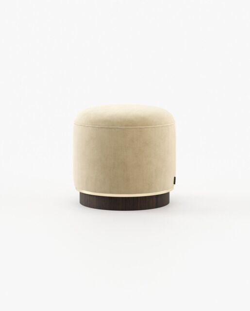 Laskasas EDDY Footstool & Pouf Vienna Beige by Araco | ufurnish.com