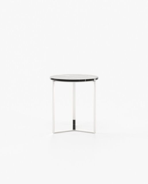 Laskasas DILI Nest & Side Table Nero Marquina Polished Marble by Araco ...