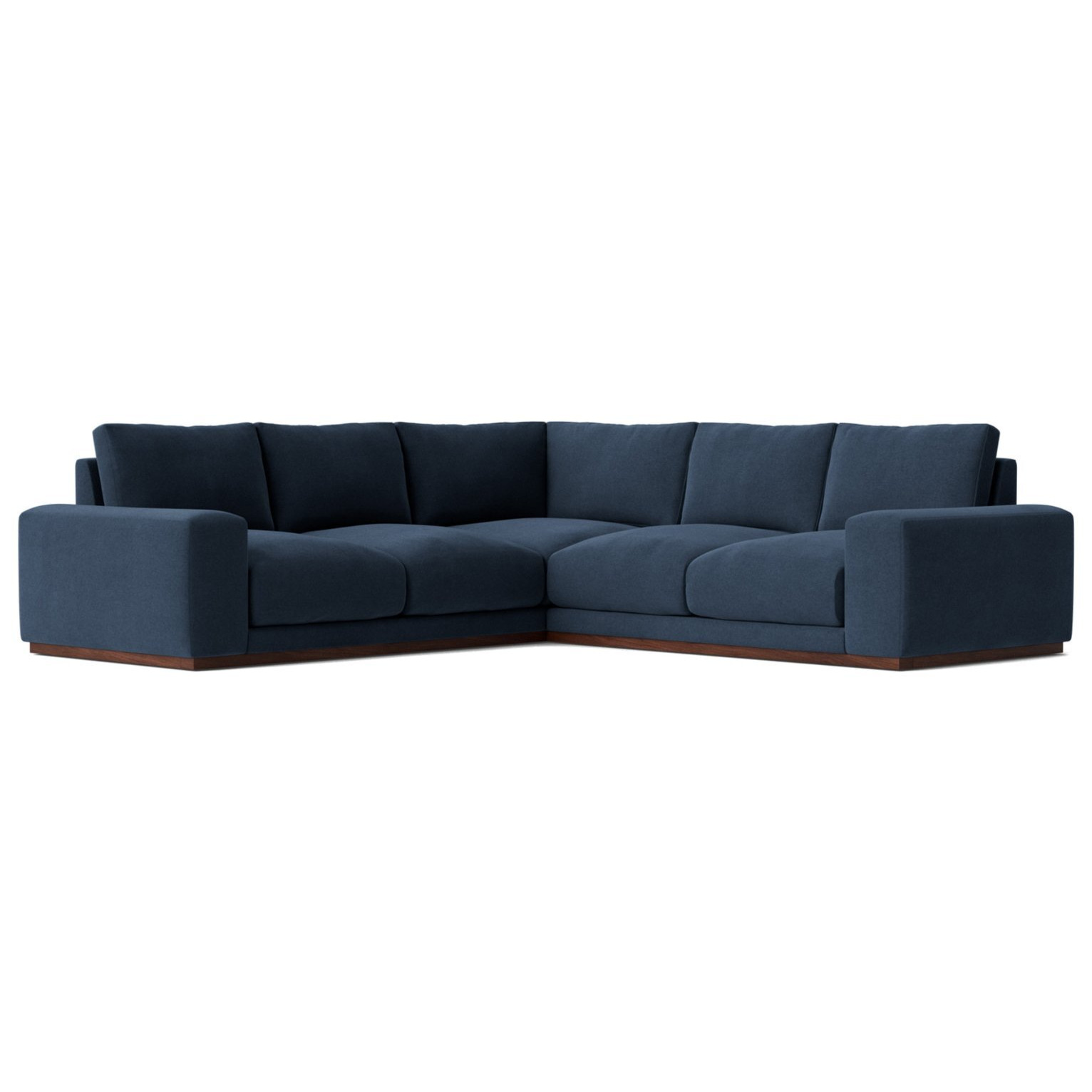 Swoon Denver Fabric 5 Seater Corner Sofa - Indigo Blue by Argos ...