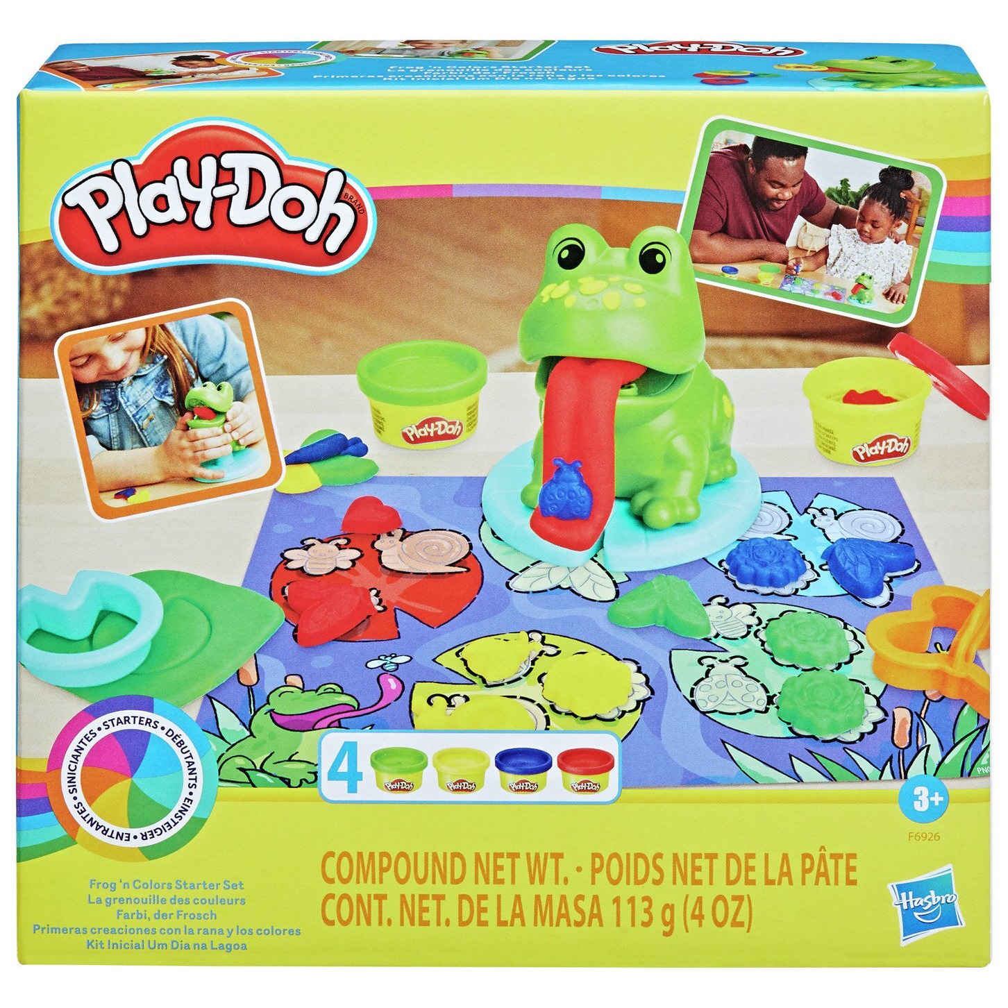 Play-Doh Frog 'n Colours Starter Set with Playmat by Argos | ufurnish.com