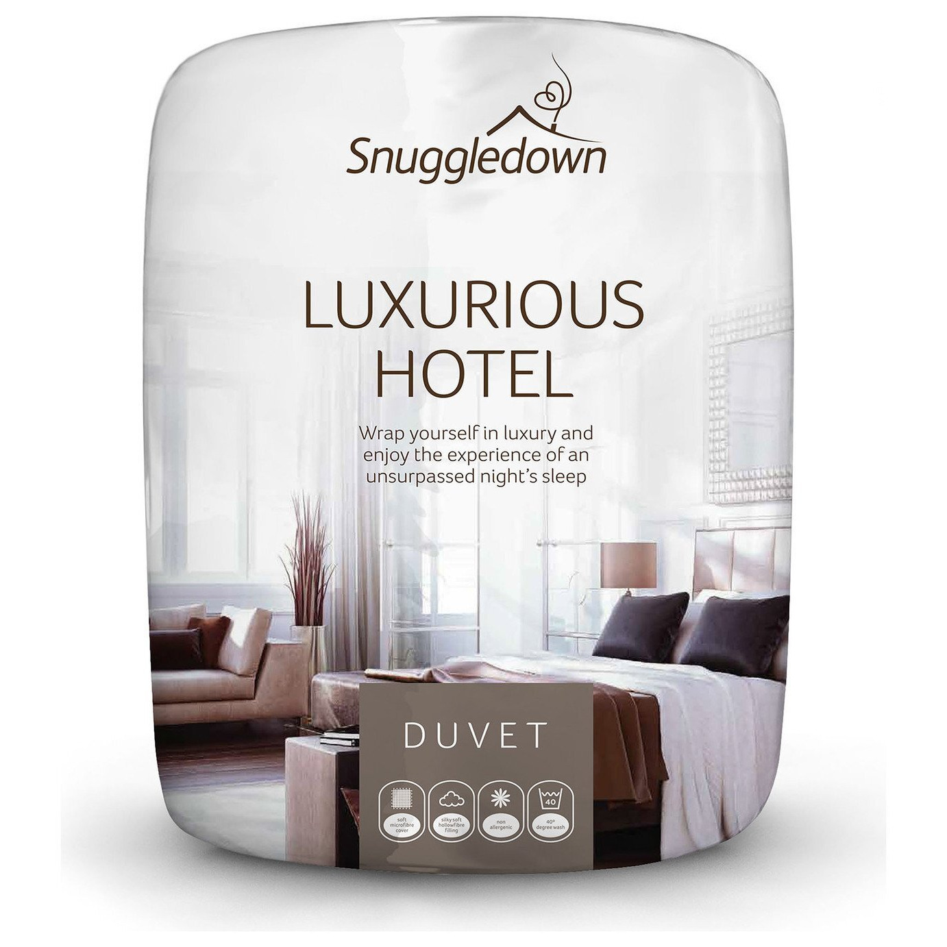 Snuggledown Luxurious Hotel 10.5 Tog Duvet - Single by Argos | ufurnish.com