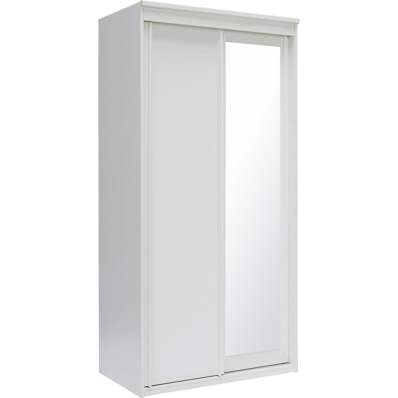 Argos Home Hallingford 2 Dr Mirror Sliding Wardrobe - White by Argos ...