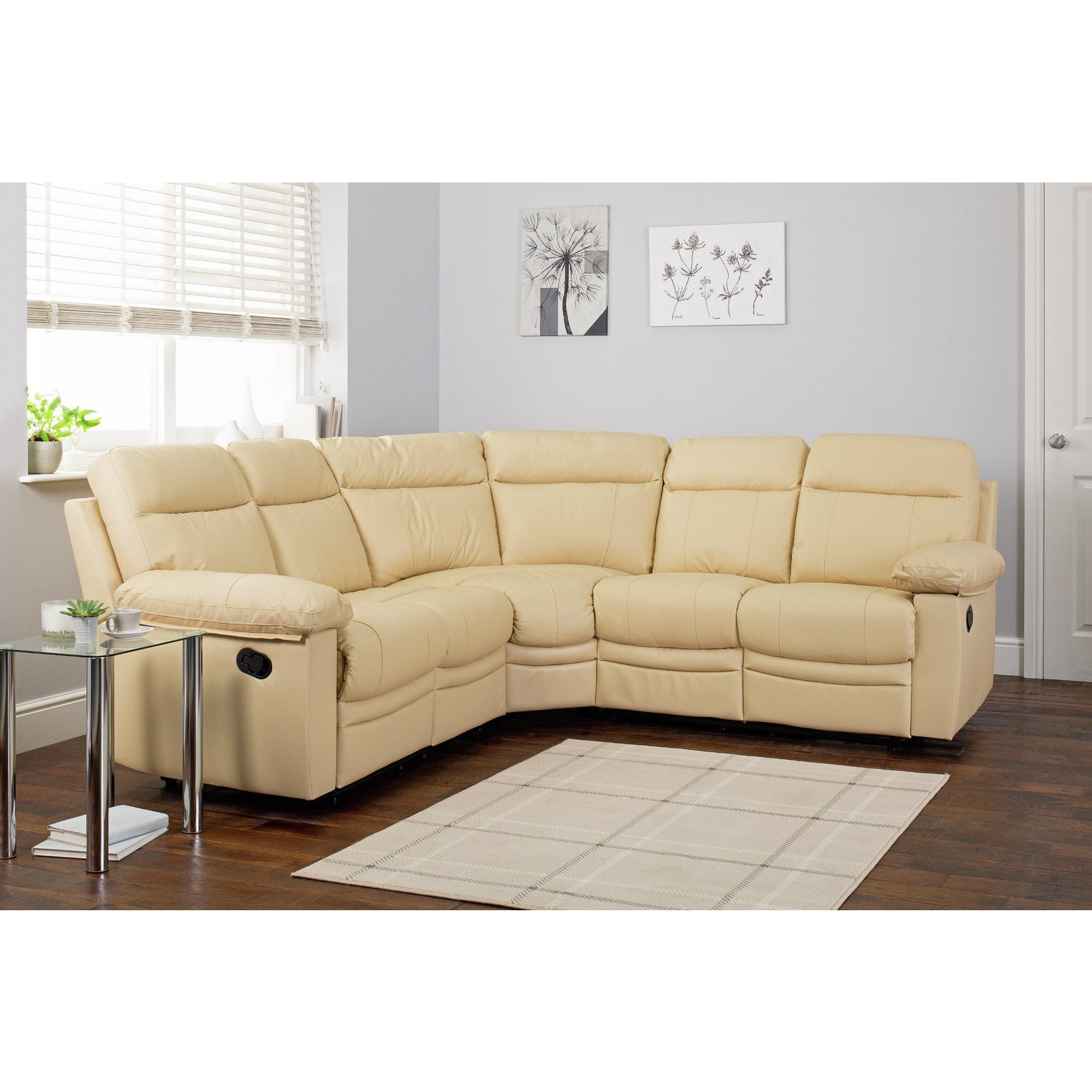 Black Leather Corner Sofa Bed Argos | Cabinets Matttroy