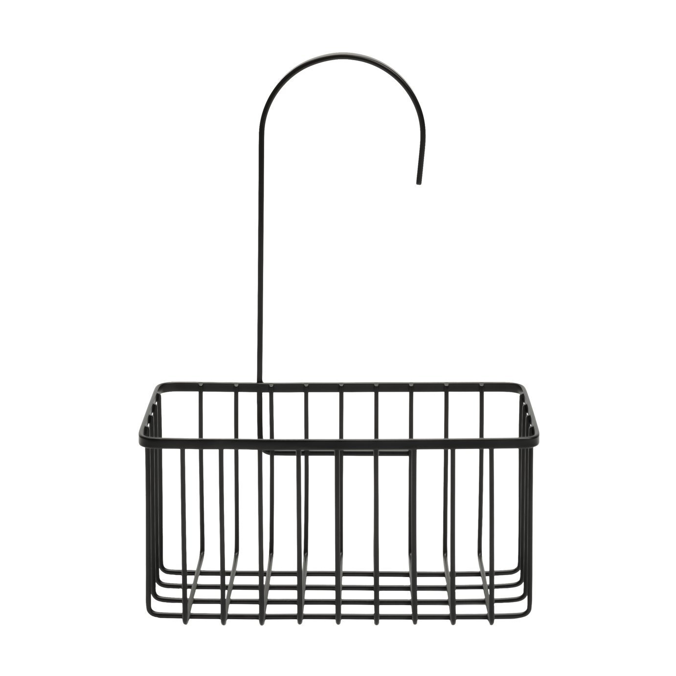 Argos Home Shower Basket With Hook - Black by Argos | ufurnish.com